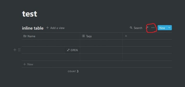 Notion データベース Full pageからInline、inlineからFull pageへの変更方法 – 半力投球